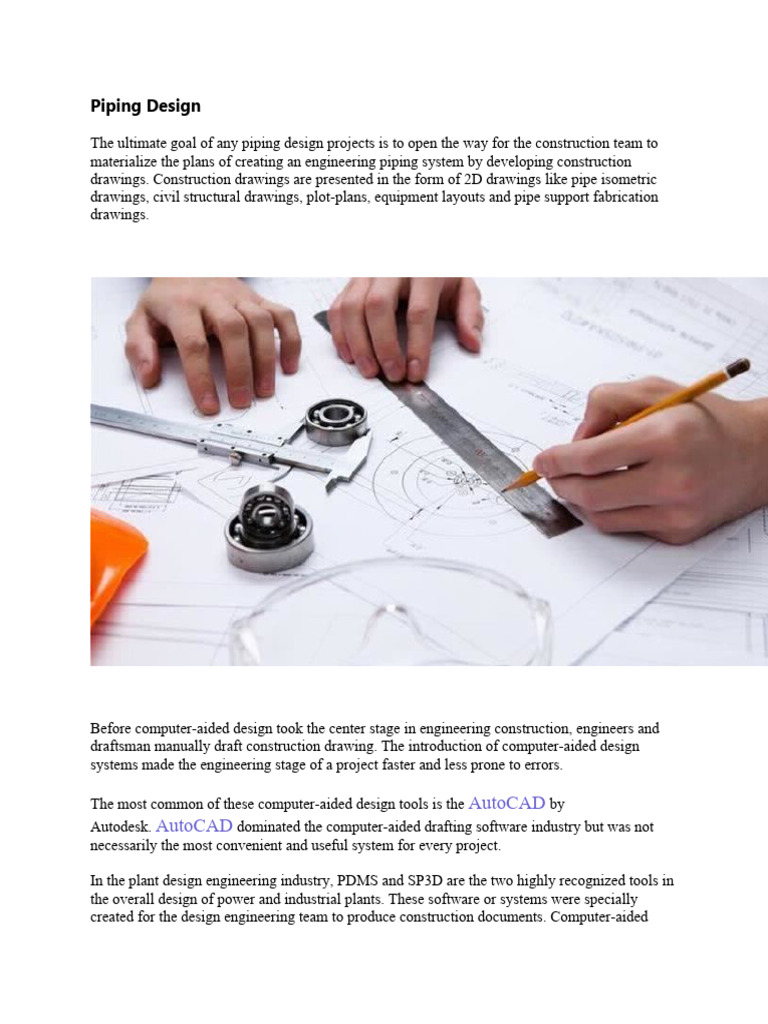 Piping Design | PDF | Engineering Design Process | Engineering