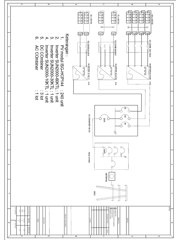Lampiran 1 Single Line Diagram PLTS 105 KWP ISG FActory | PDF | Power ... Lampiran 1 Single Line Diagram PLTS 105 KWP ISG FActory | PDF | Power ...
