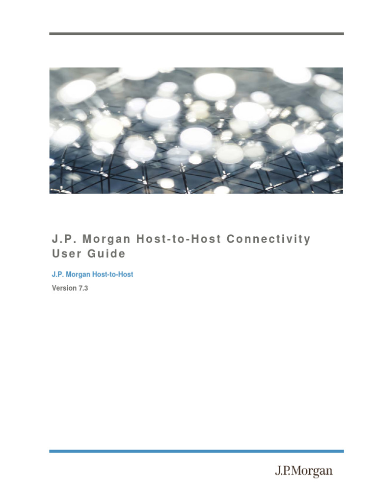 H2H Connectivity Guide V7.3 | PDF | Transport Layer Security | Public Key Cryptography