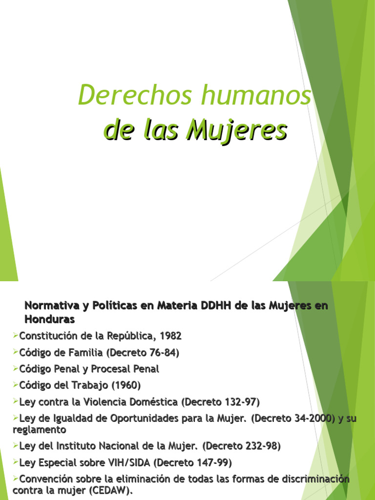 Sesion 1.3 Derechos de Las Mujeres | PDF | La violencia contra las mujeres | Igualdad de género
