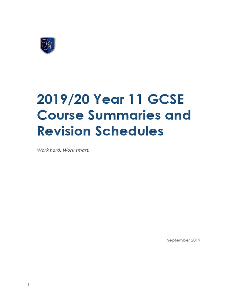 Year 11 Revision Booklet | Download Free PDF | Chemistry | Chemical ...