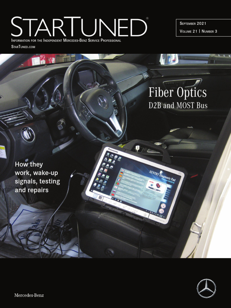 Mercedes Benz Fiber Optics D2B MOST Bus | PDF | Optical Fiber ...