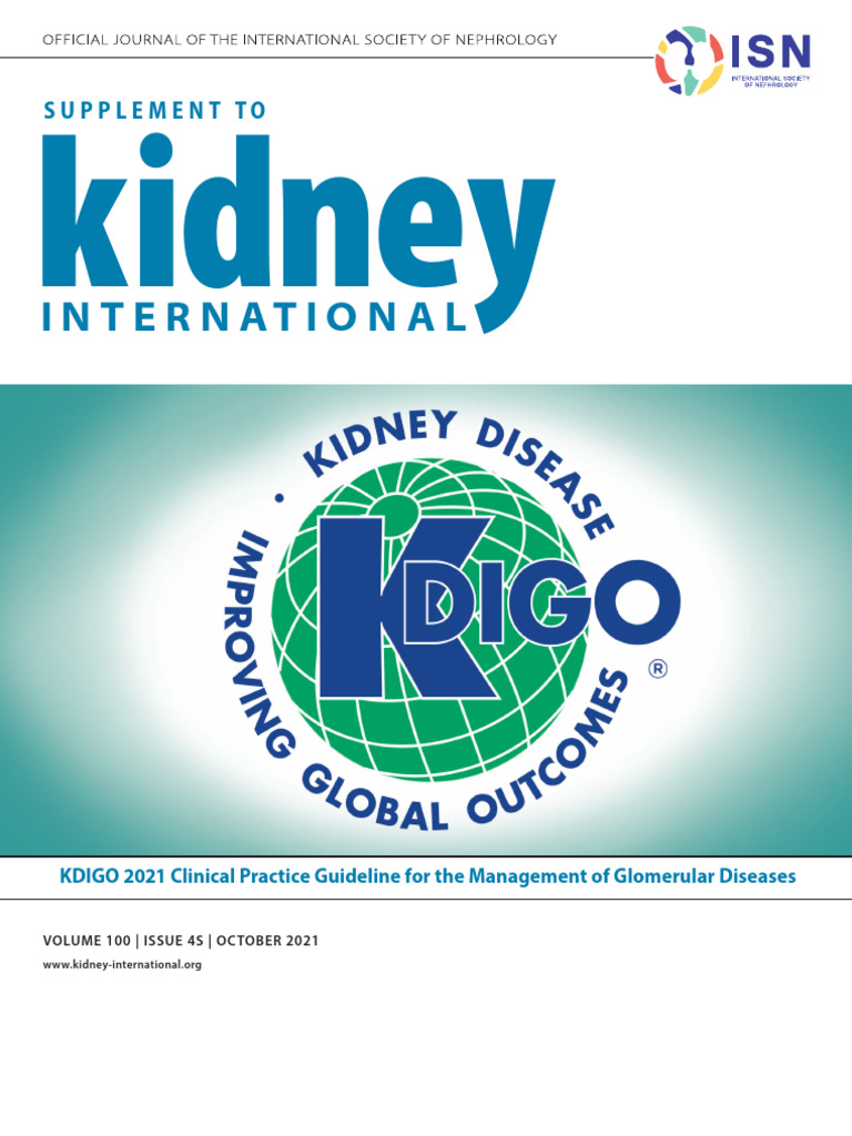 KDIGO 2021 Glomerular Diseases Guideline | PDF | Clinical Medicine ...