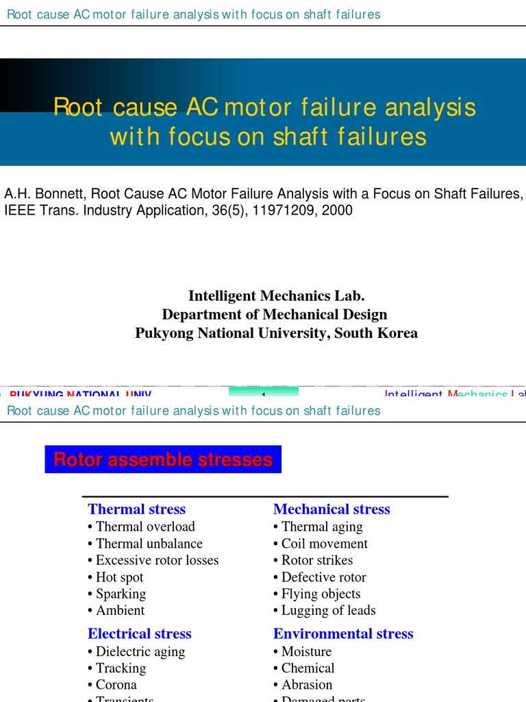 Shaft Failure | Fatigue (Material) | Fracture