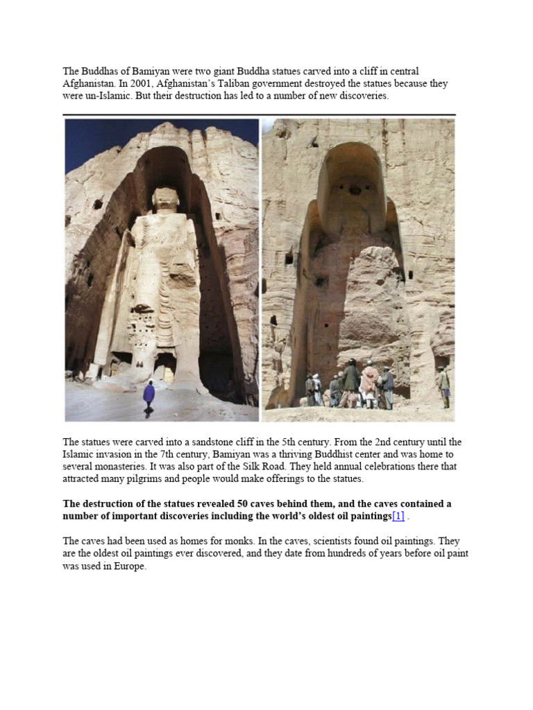Bamiyan's Hidden Treasures | PDF | Religion & Spirituality