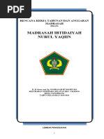 Contoh Program Kerja KKG Mi | PDF
