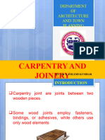 Joints and Splices in Carpentry | PDF | Woodworking