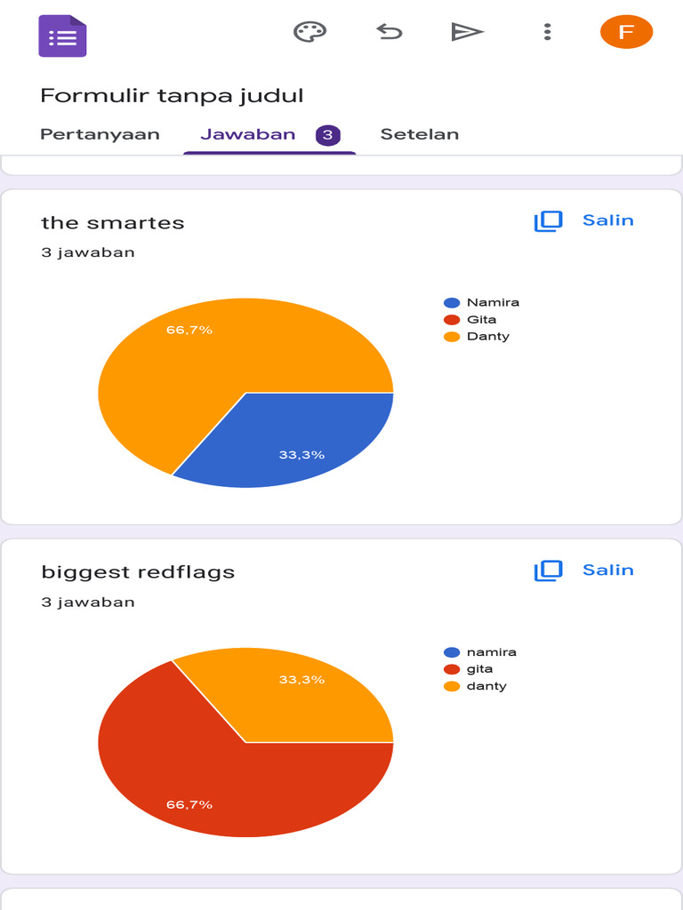 Formulir Tanpa Judul - Google Formulir | PDF Formulir Tanpa Judul - Google Formulir | PDF