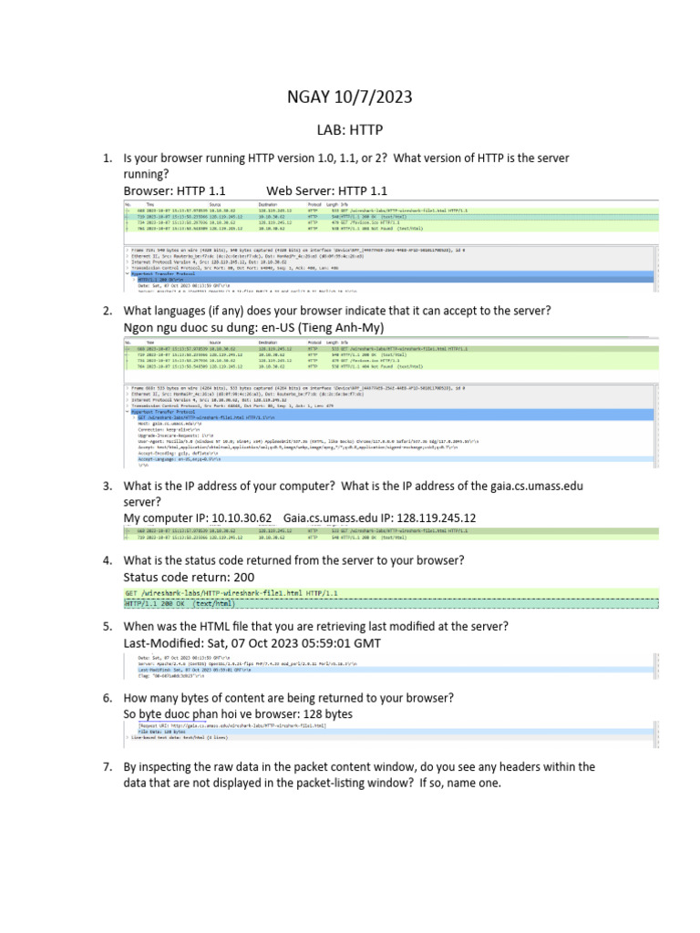 HTTP | PDF | Networking | Web Server