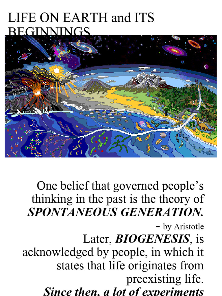 Theories On The Origin of Life | PDF | Life | Abiogenesis