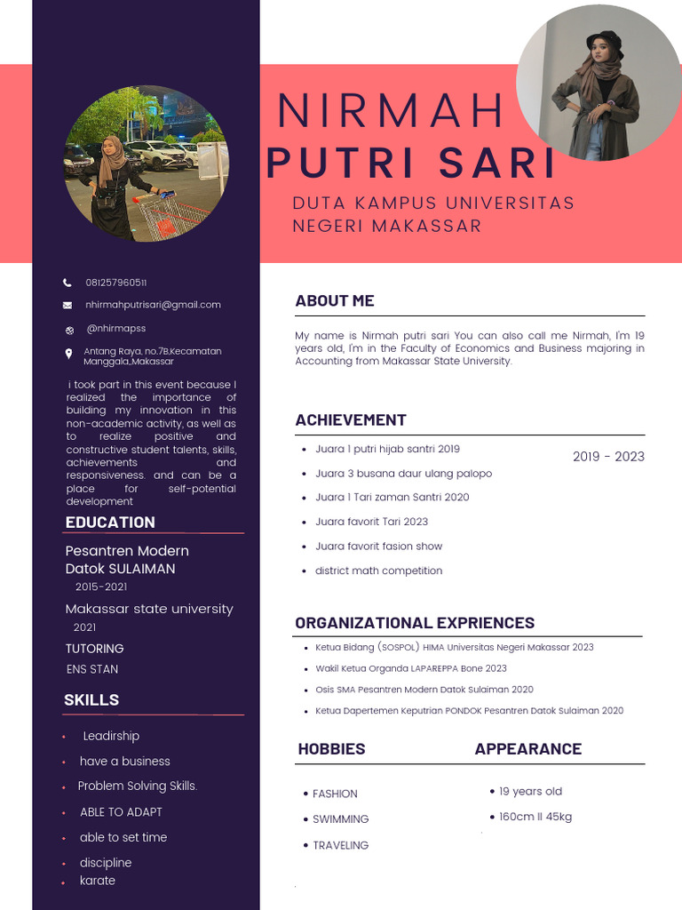 CV Duta Kampus PDF | PDF