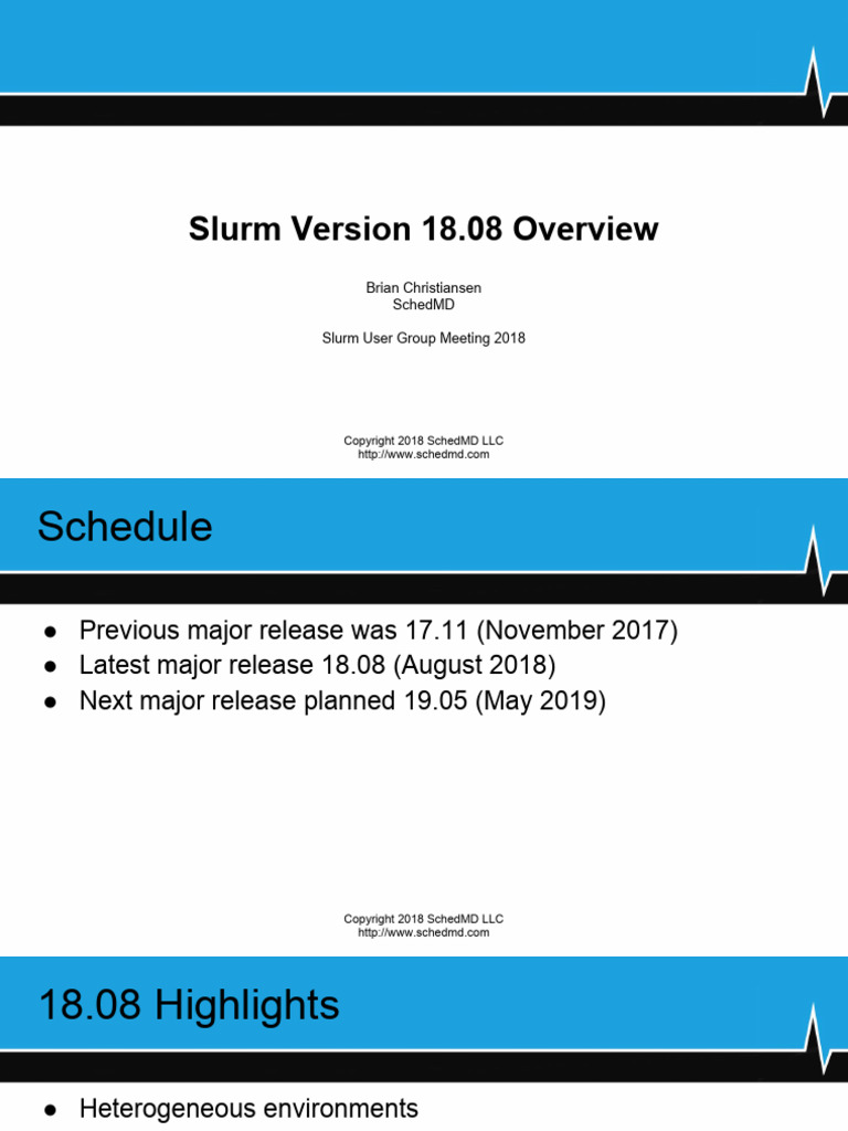 Slurm 18.08 Overview | PDF | Message Passing Interface | Booting