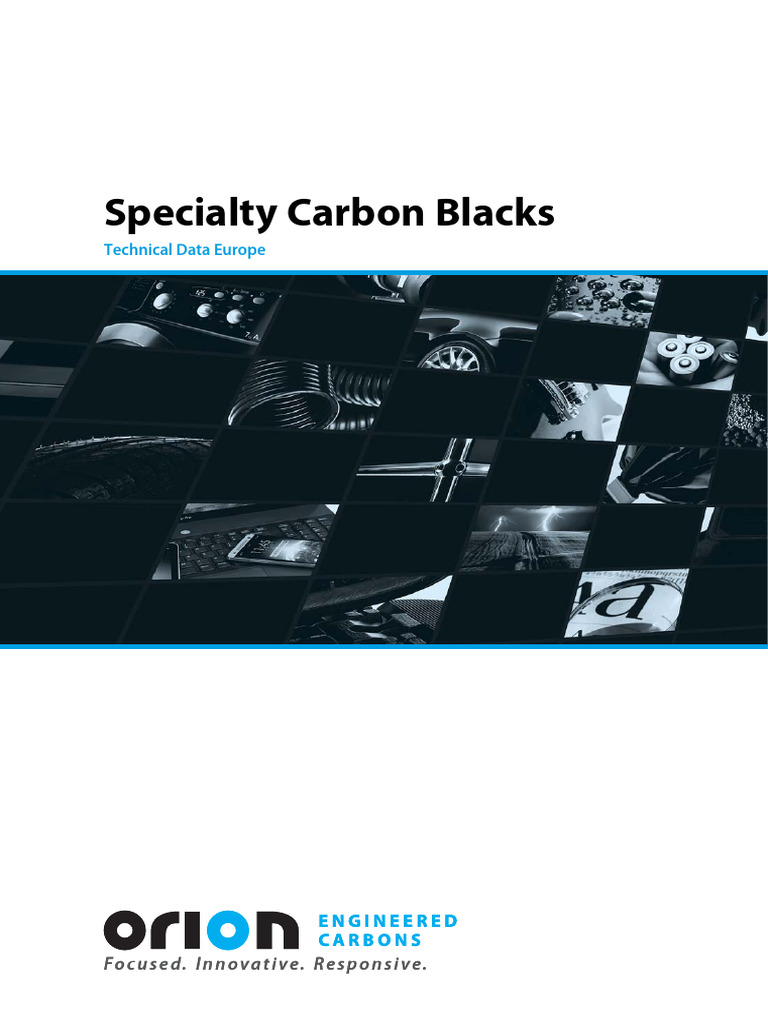 Orion Specialty Carbon Black - Brochure | PDF | Polystyrene | Polyurethane