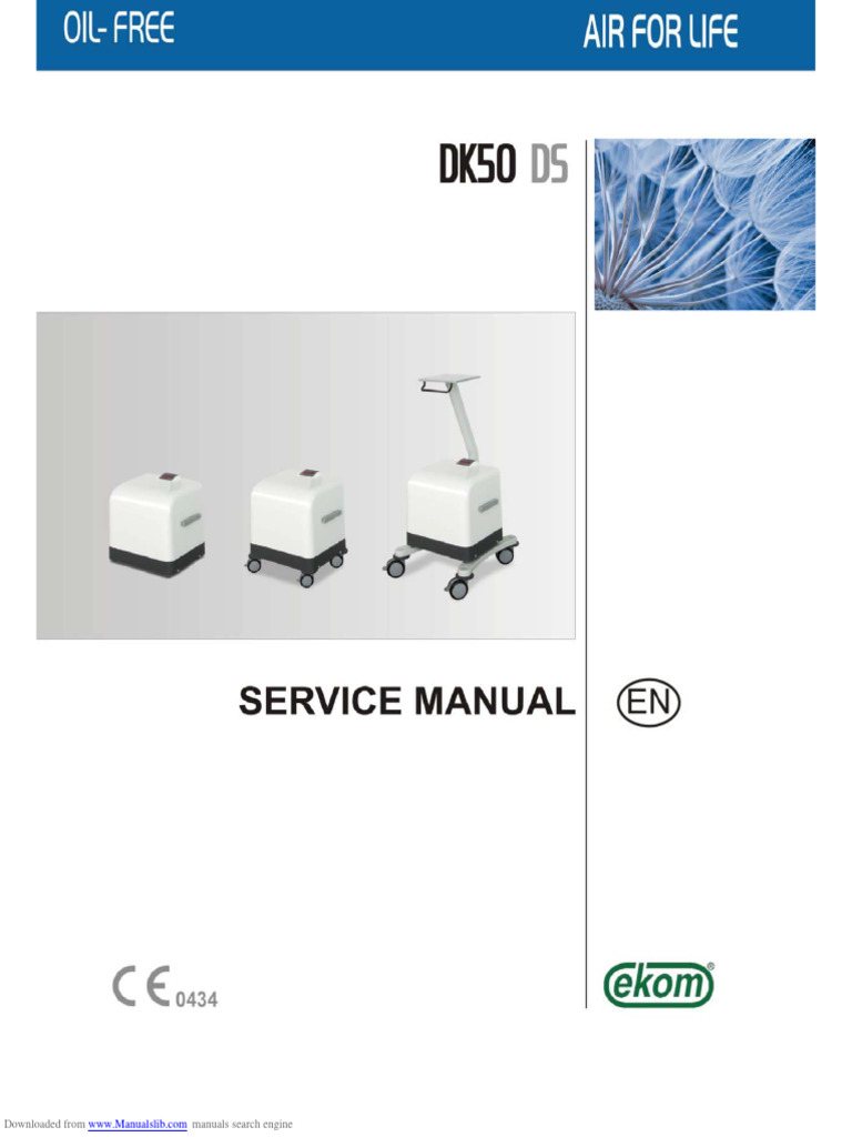 Medical Compressor DK50 DS Manual | PDF | Ac Power Plugs And Sockets ...