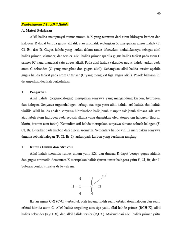 Alkil Halida | PDF