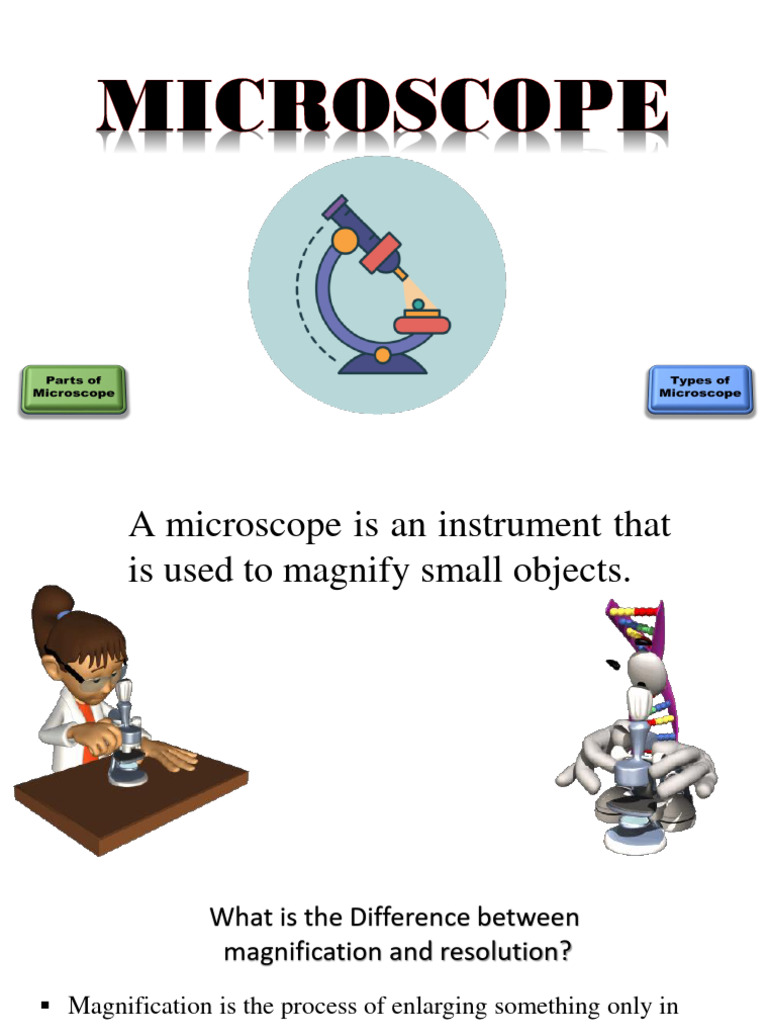 1 Microscope | PDF | Microscope | Scanning Electron Microscope
