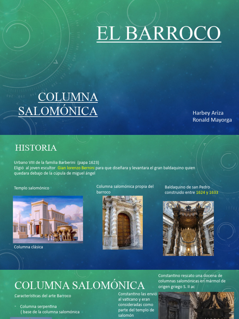El Barroco Columna Salomonica Pdf