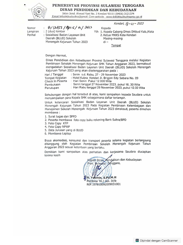 Peserta BLUD SMK | PDF