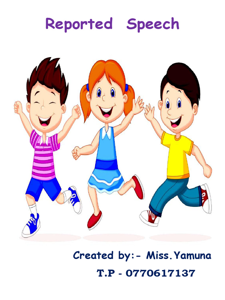 Reported Speech Rules and Examples | PDF | Grammatical Tense | Linguistics