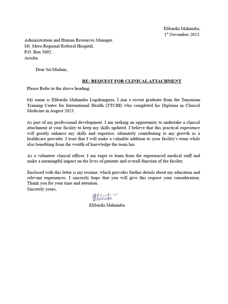 Attachment Application Letter - 031021 | PDF | Career & Growth | Self ...