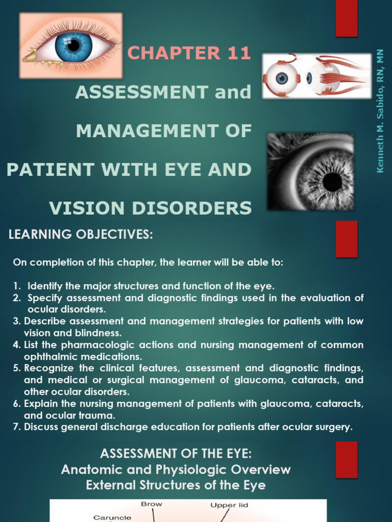 Chapter 11 Eye & Vision Disorders | PDF | Glaucoma | Human Eye