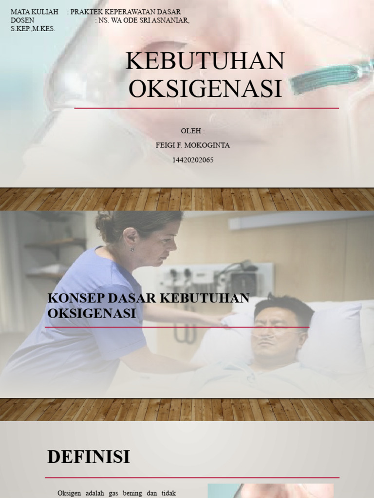 Kebutuhan Oksigenasi | PDF | Kesehatan Holistik