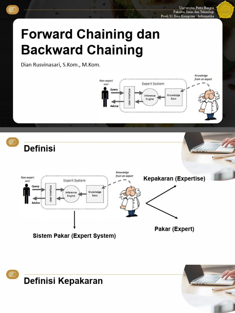 Sistem Pakar: Forward & Backward Chaining | PDF