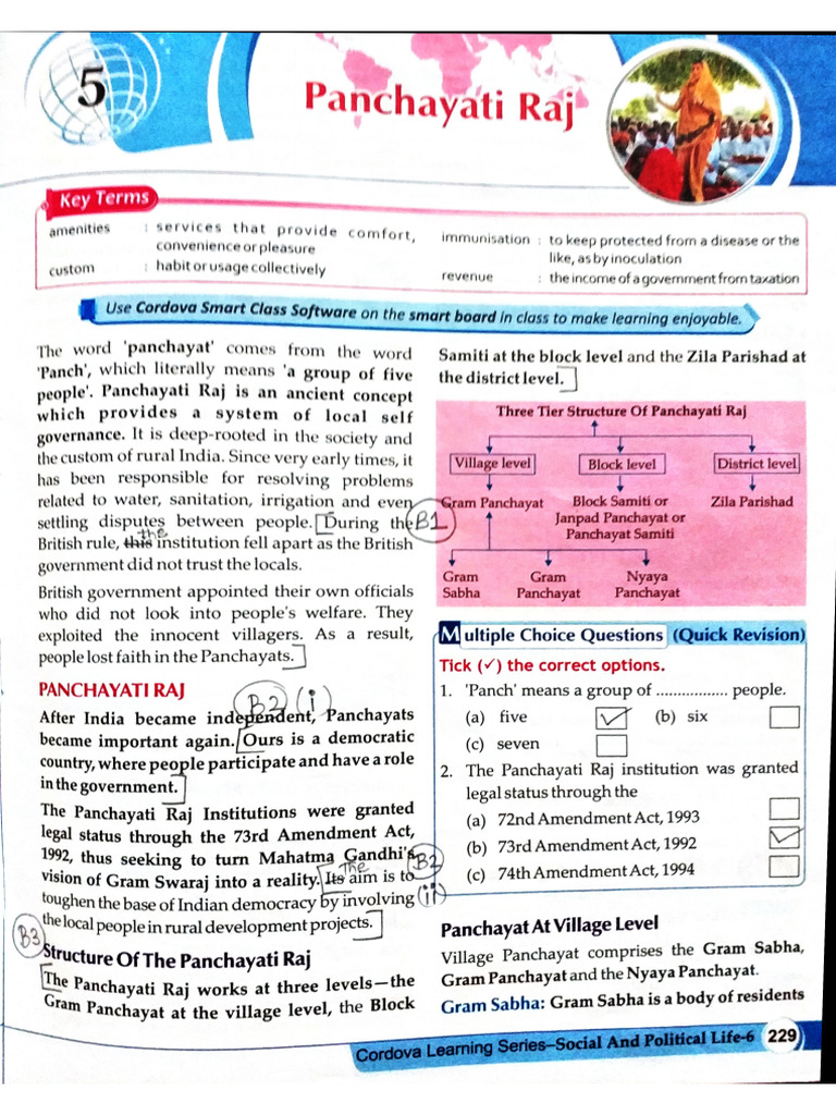 Civics Chapter5 Panchayati Raj...... | PDF