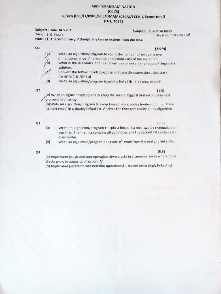 Sem 3 ECE 2022 PYQs | PDF | Amplifier | Field Effect Transistor