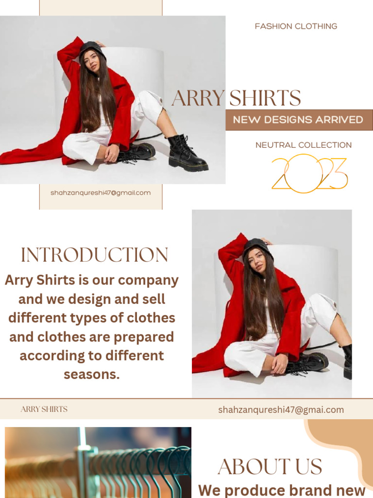 New Arry Shirts Collection Launch | PDF