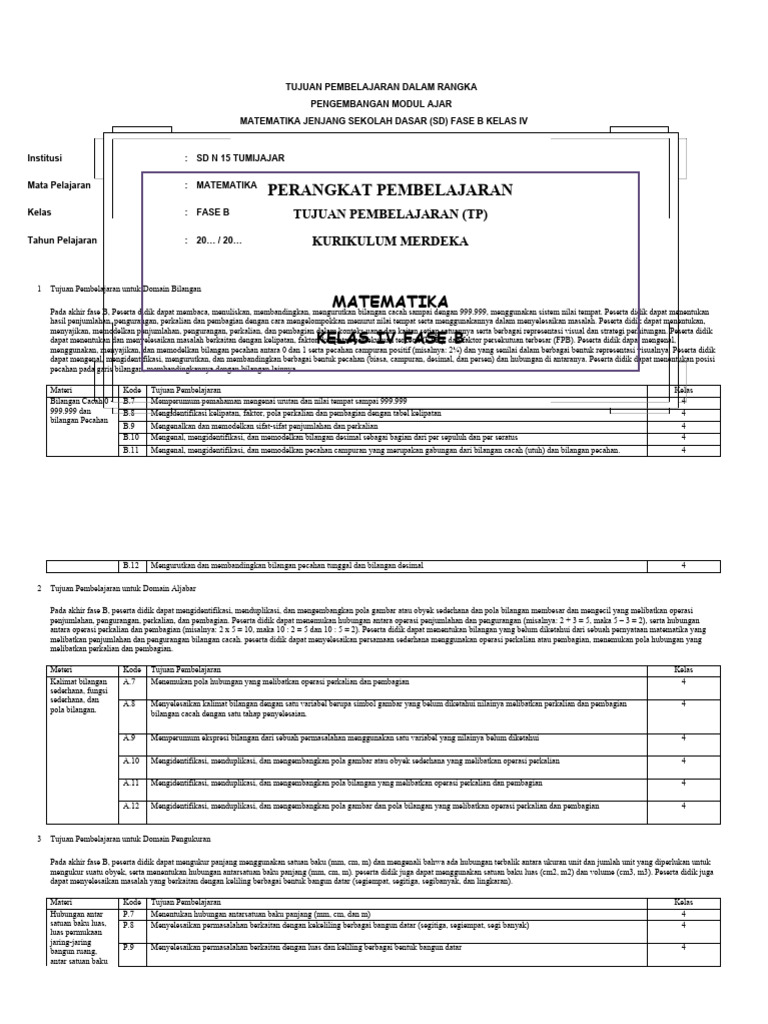 TP MTK KLS 4 - 2 | PDF