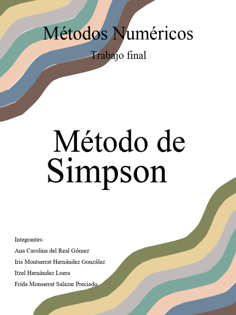 Trabajo Final - Métodos Numéricos | PDF | Física Matemática | Algoritmos Trabajo Final - Métodos Numéricos | PDF | Física Matemática | Algoritmos
