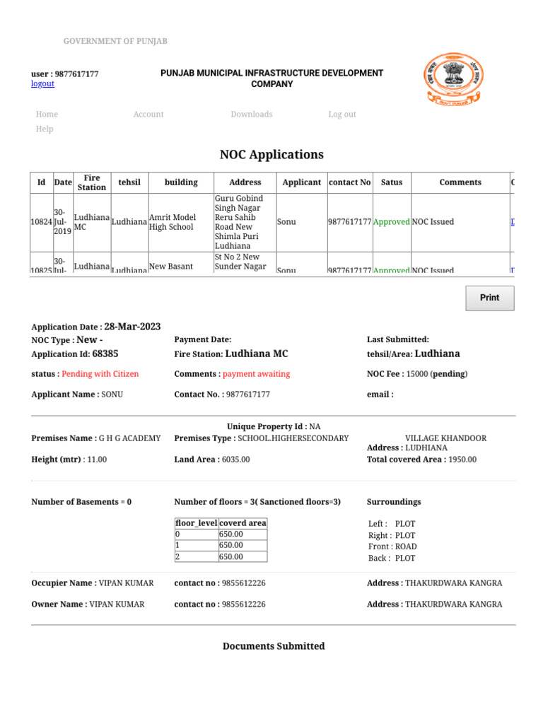 Punjab Fire Services | PDF | Punjab