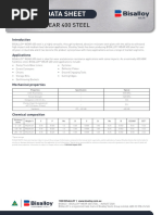 BISPLATE 80 Steel Specifications | PDF