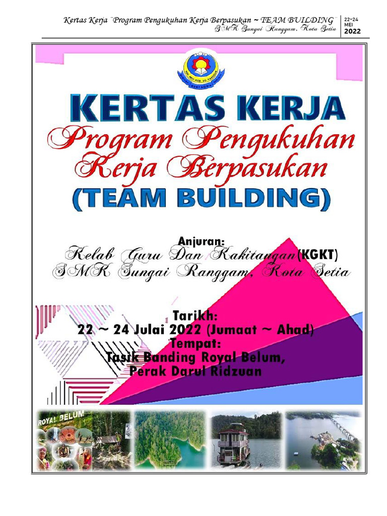 Kertas Kerja Team Building 2022 | PDF