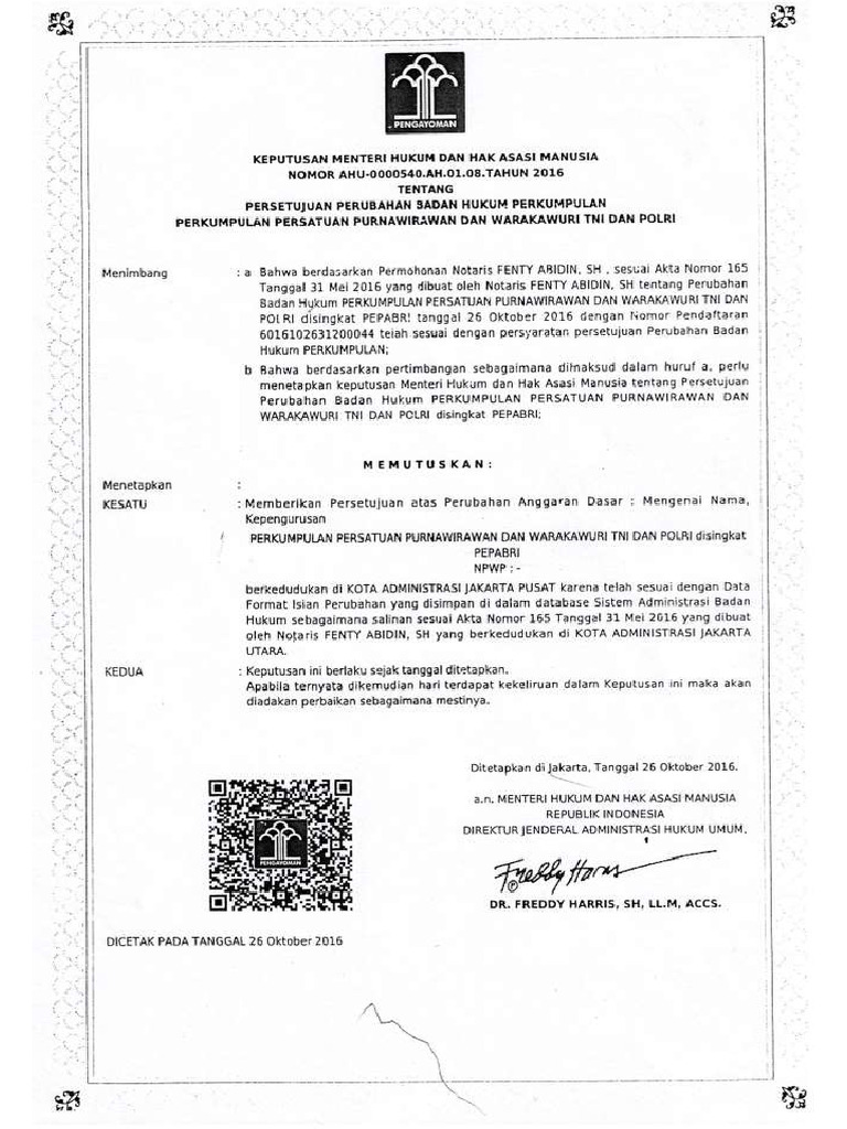 Ahu DPC Pepabri | PDF