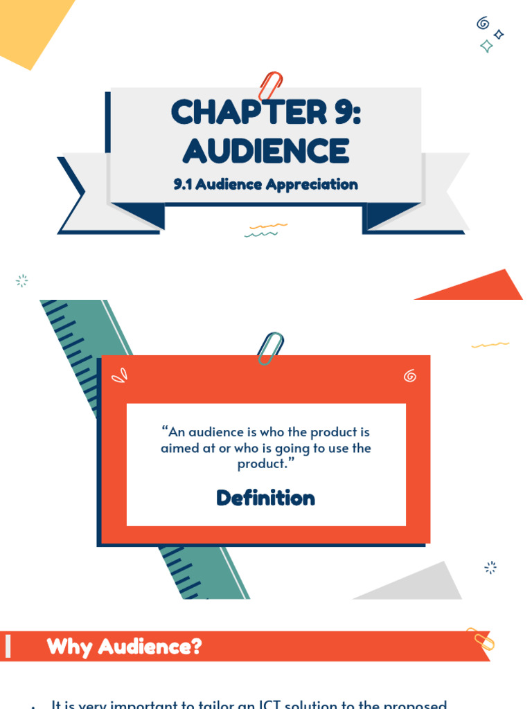 Understanding Audience Needs in ICT Design | PDF | Target Audience ...