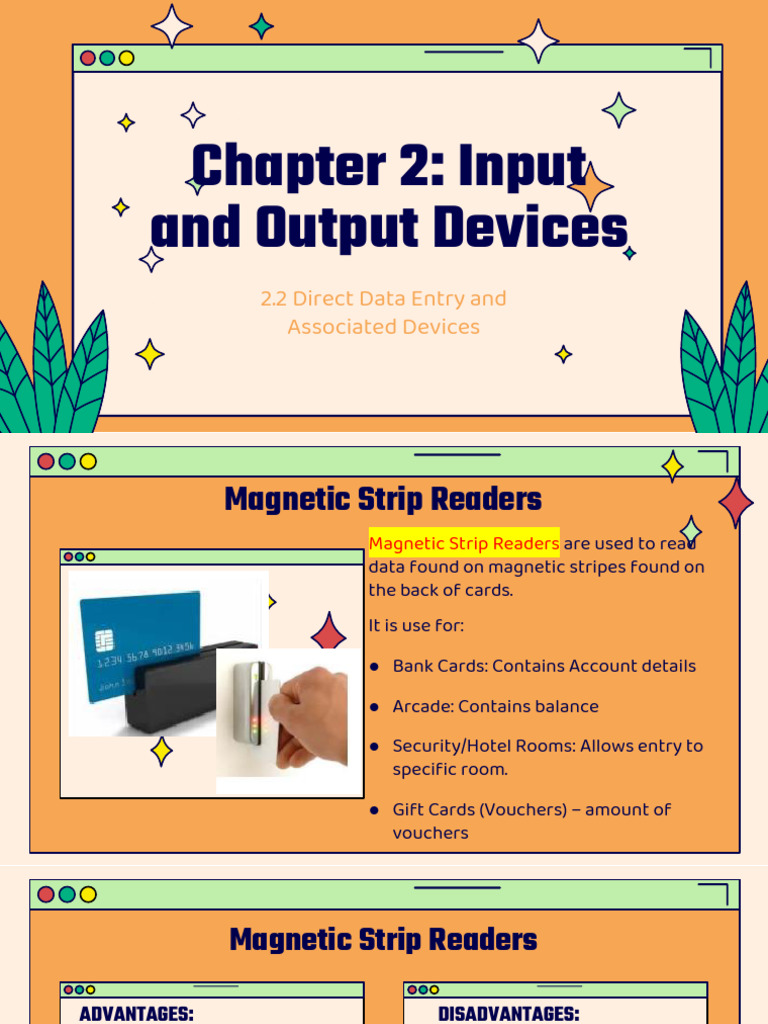 Direct Data Entry Devices Overview | PDF | Emv | Radio Frequency ...