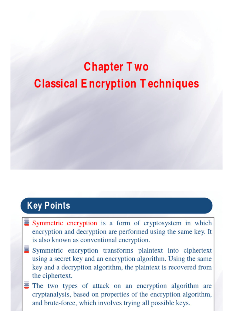 Classical Encryption Techniques | Download Free PDF | Cryptography ... Classical Encryption Techniques | Download Free PDF | Cryptography ...