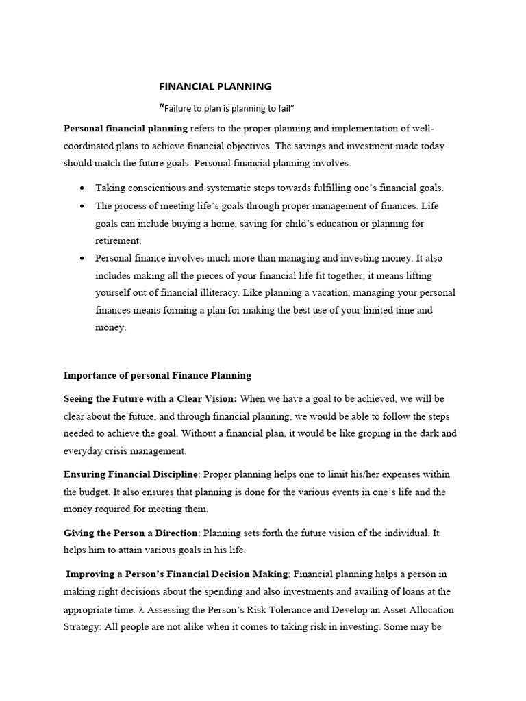 Introduction To Personal Finance. | PDF | Cost Of Living | Business Cycle