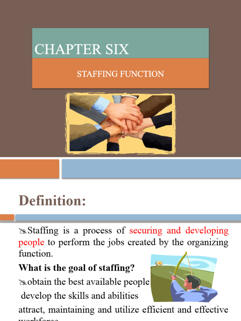 Key Functions of Staffing Explained | PDF | Human Resources | Employment