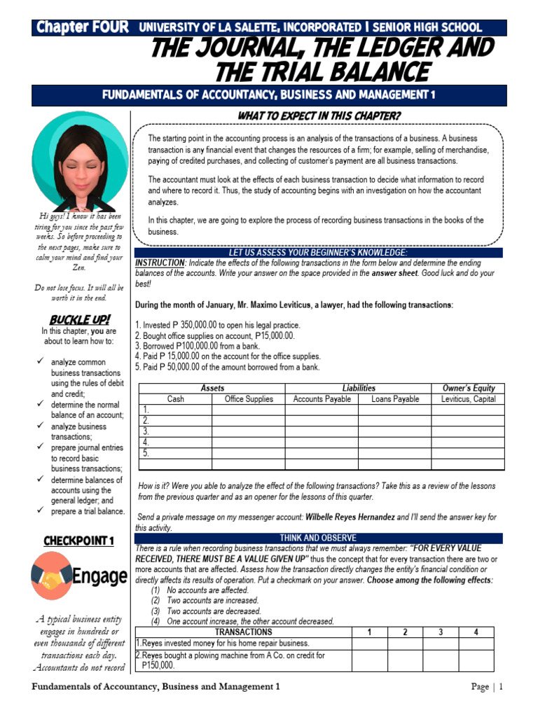 Module 4 2 | PDF | Debits And Credits | Bookkeeping