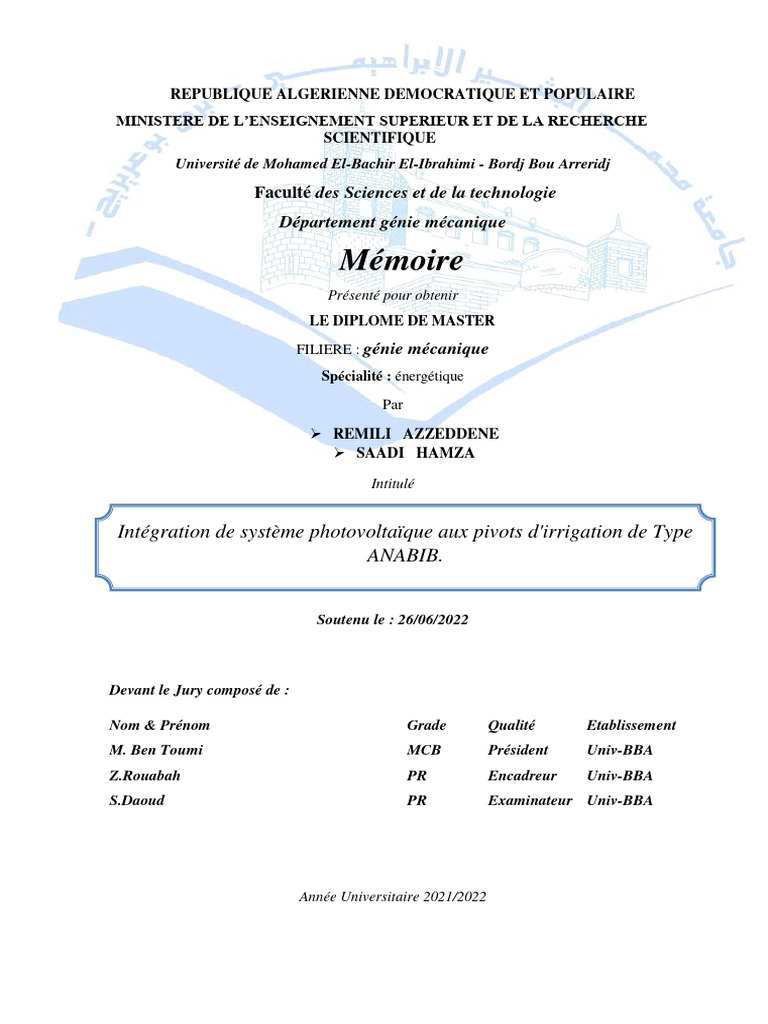 Intégration photovoltaïque ANABIB | PDF | Cellule photovoltaïque ...