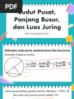 Soal Lingkaran (Busur, Juring, Tembereng) | PDF
