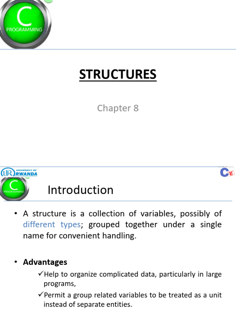Chap 8 Structures | PDF | Computing | Data
