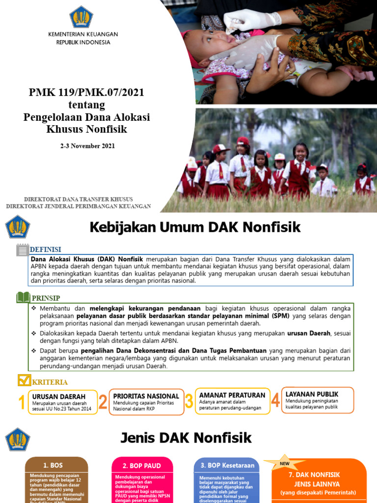 Bahan Sos PMK119 Kemenkeu | PDF