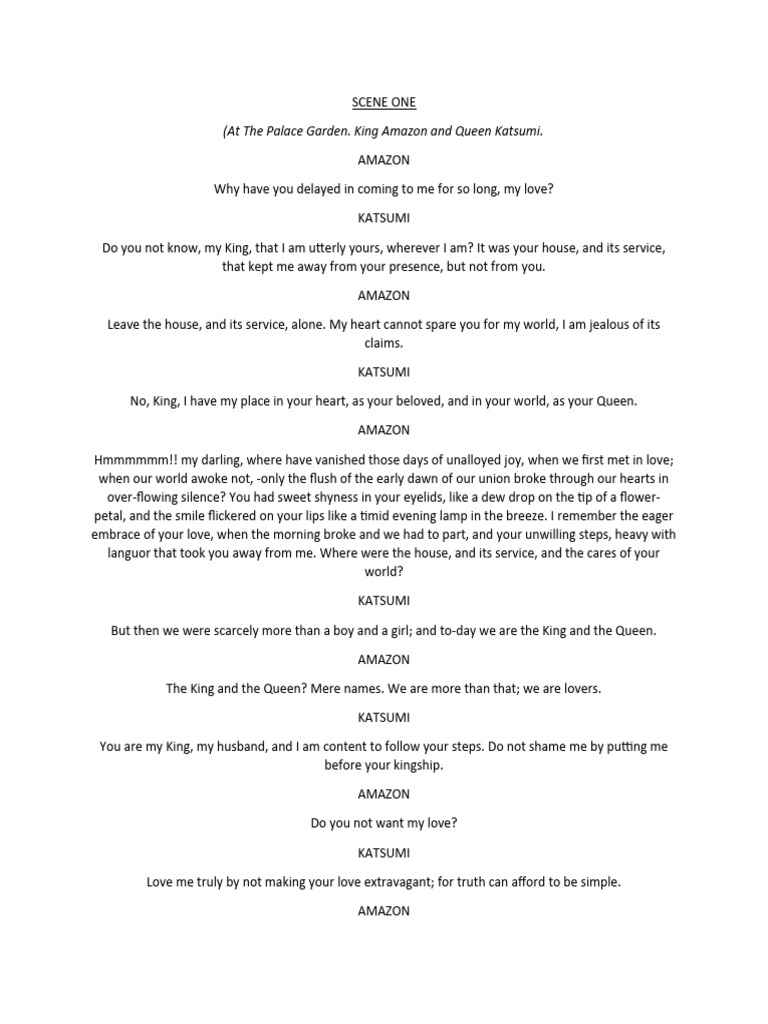 Royal Love And Duty A Dramatic Exchange Pdf