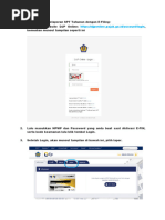 Tata Cara Pengisian Dan Pelaporan Ebupot PPH 21 Rev Update | PDF