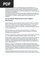 Digital Marketing Notes | PDF | Digital Marketing | Online Shopping