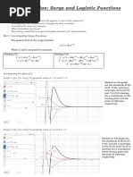 Surge and Logistic Functions Investigation | PDF | Derivative ...